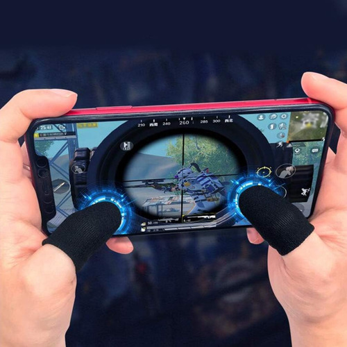 Combo Gaming De Gatillos Para Celular Con Funda Dedos Gamer – One Seven ...